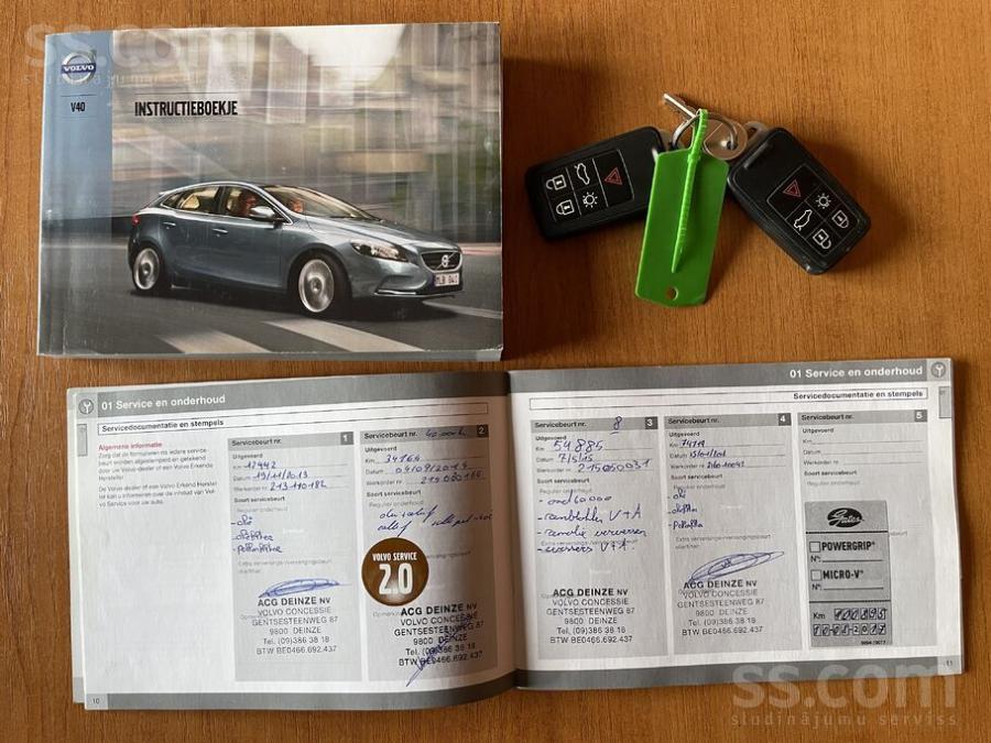 Melns Volvo V40 2013 Talsi, ar dzinēja tilpumu 1.60 L un nobraukumu 263 tūkst. km par 4700 €, foto 30 vietnē AUTOMOTO.COM.LV