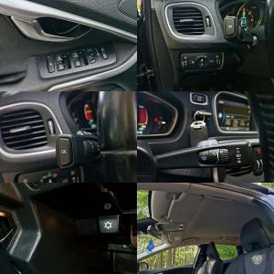 Black Volvo V40 2014 in Alytus, with an engine capacity of 1.56 L and mileage of 259 thousand km for 6499 €, photo 34 on AUTOMOTO.COM.LV