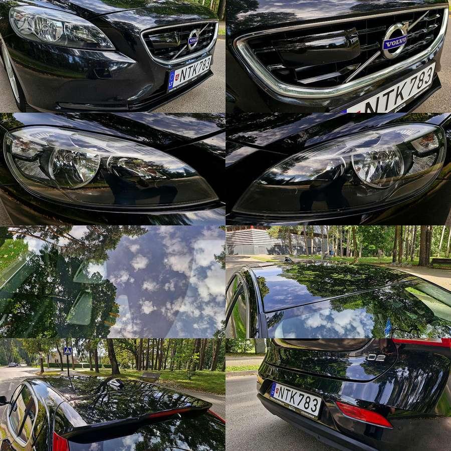 Black Volvo V40 2014 in Alytus, with an engine capacity of 1.56 L and mileage of 259 thousand km for 6499 €, photo 39 on AUTOMOTO.COM.LV