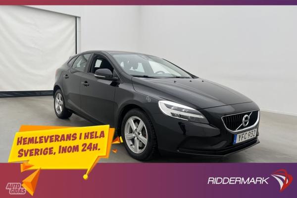 Black Volvo V40 2017 in Kaunas, with an engine capacity of 0.00 L and mileage of 63 thousand km for 22258 €, photo 3 on AUTOMOTO.COM.LV