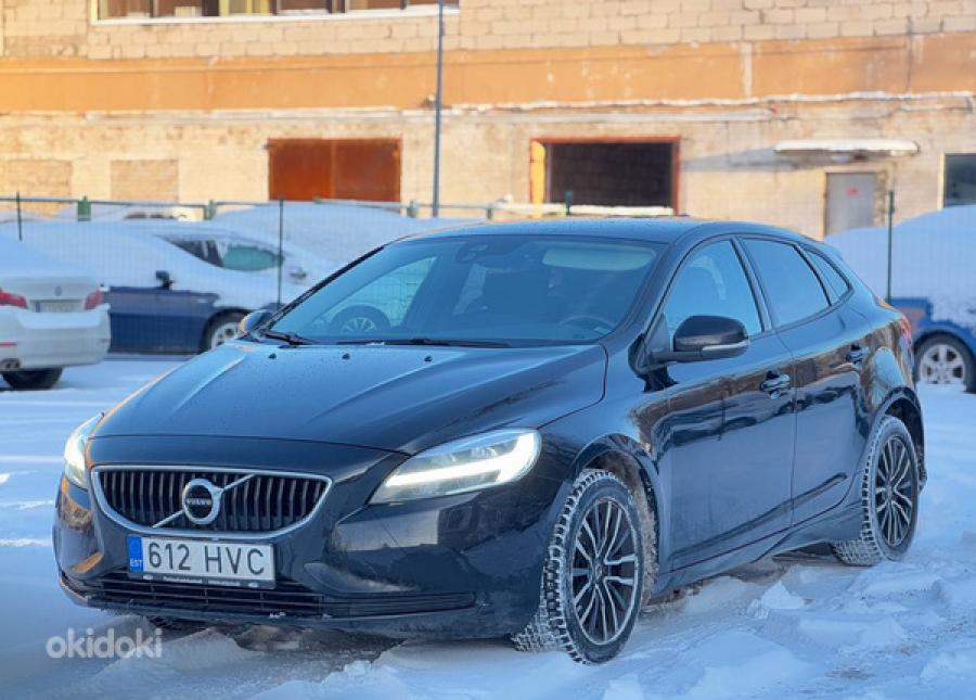Black Volvo V40 2017 in Narva, with an engine capacity of 2.00 L and mileage of 280 thousand km for 5999 €, photo 1 on AUTOMOTO.COM.LV