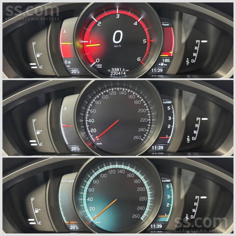 Black Volvo V40 2017 in Jurmala, with an engine capacity of 2.00 L and mileage of 220 thousand km for 9750 €, photo 28 on AUTOMOTO.COM.LV