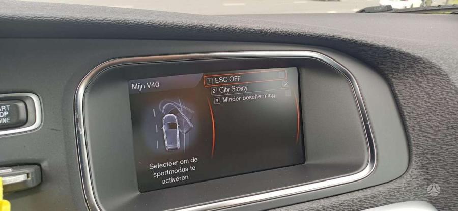 Blue Volvo V40 2013 in Kaunas, with an engine capacity of 1.56 L and mileage of 249 thousand km for 5250 €, photo 15 on AUTOMOTO.COM.LV