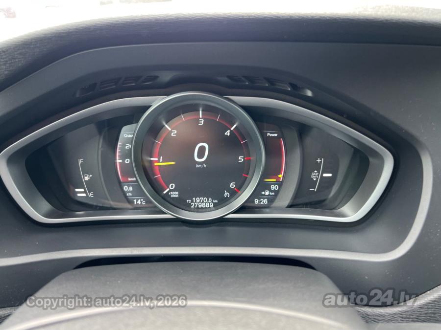 Blue Volvo V40 2014 in Paide, with an engine capacity of 1.60 L and mileage of 280 thousand km for 7250 €, photo 26 on AUTOMOTO.COM.LV