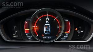 Blue Volvo V40 2015 in Riga, with an engine capacity of 2.00 L and mileage of 256 thousand km for 6590 €, photo 24 on AUTOMOTO.COM.LV