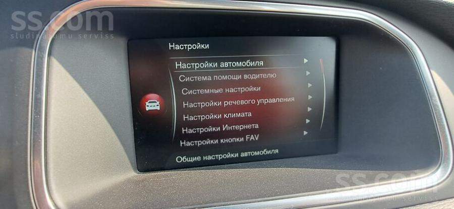 Blue Volvo V40 2015 in Liepaja, with an engine capacity of 2.00 L and mileage of 231 thousand km for 6800 €, photo 16 on AUTOMOTO.COM.LV