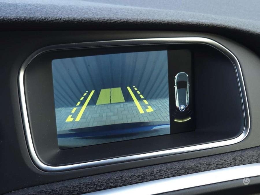 Blue Volvo V40 2015 in Kaunas, with an engine capacity of 2.00 L and mileage of 244 thousand km for 7750 €, photo 20 on AUTOMOTO.COM.LV