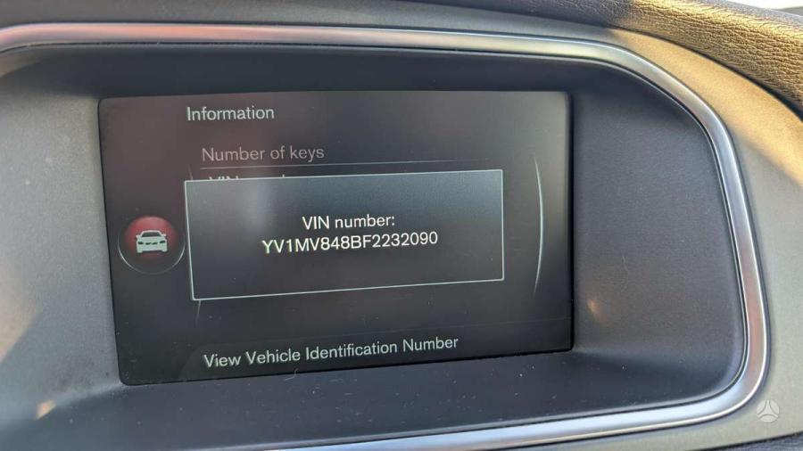 Синий Вольво В40 2015 в Каунас, объемом двигателя 1.56 л и пробегом 223 тыс. км за 7500 €, фото 36 на AUTOMOTO.COM.LV