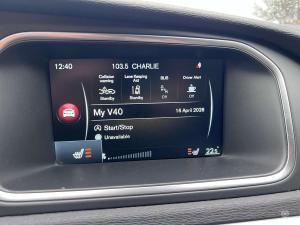 Brown Volvo V40 2015 in Kaunas, with an engine capacity of 2.00 L and mileage of 267 thousand km for 7399 €, photo 17 on AUTOMOTO.COM.LV