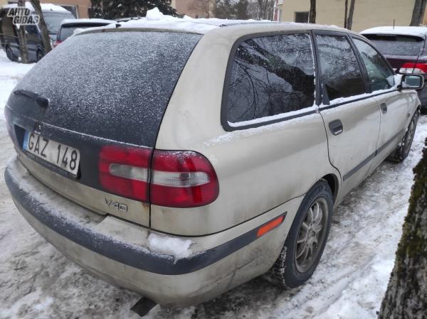 Brown Volvo V40 2001 in Kretinga, with an engine capacity of 1.90 L and mileage of 395 thousand km for 500 €, photo 6 on AUTOMOTO.COM.LV