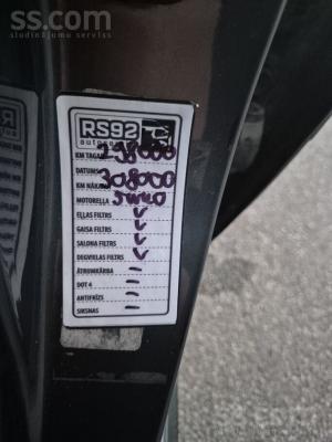 Grey Volvo V40 2002 in Riga, with an engine capacity of 1.90 L and mileage of 307 thousand km for 1050 €, photo 15 on AUTOMOTO.COM.LV