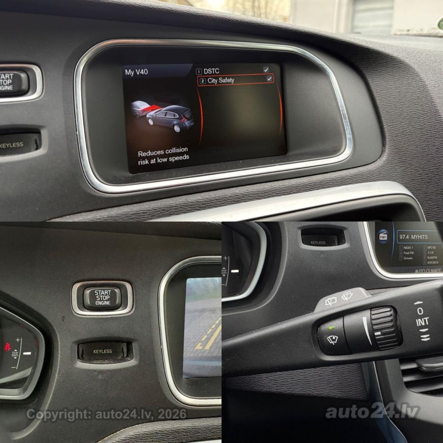 Pelēks Volvo V40 2013 Tallina, ar dzinēja tilpumu 1.60 L un nobraukumu 282 tūkst. km par 6499 €, foto 24 vietnē AUTOMOTO.COM.LV