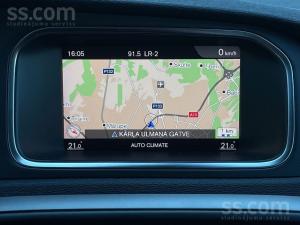 Grey Volvo V40 2018 in Riga, with an engine capacity of 2.00 L and mileage of 146 thousand km for 11490 €, photo 15 on AUTOMOTO.COM.LV