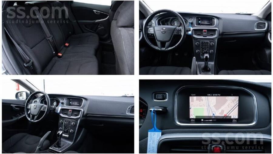 Pelēks Volvo V40 2018 Valmiera, ar dzinēja tilpumu 2.00 L un nobraukumu 145 tūkst. km par 12500 €, foto 9 vietnē AUTOMOTO.COM.LV