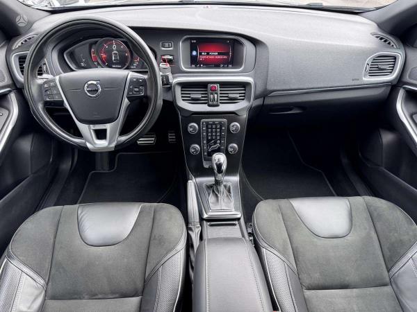 Grey Volvo V40 2019 in Vilnius, with an engine capacity of 2.00 L and mileage of 173 thousand km for 11950 €, photo 6 on AUTOMOTO.COM.LV