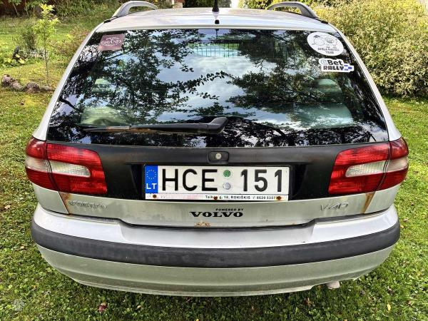 Pelēks Volvo V40 2001 Rokiškis, ar dzinēja tilpumu 1.87 L un nobraukumu 343 tūkst. km par 400 €, foto 3 vietnē AUTOMOTO.COM.LV