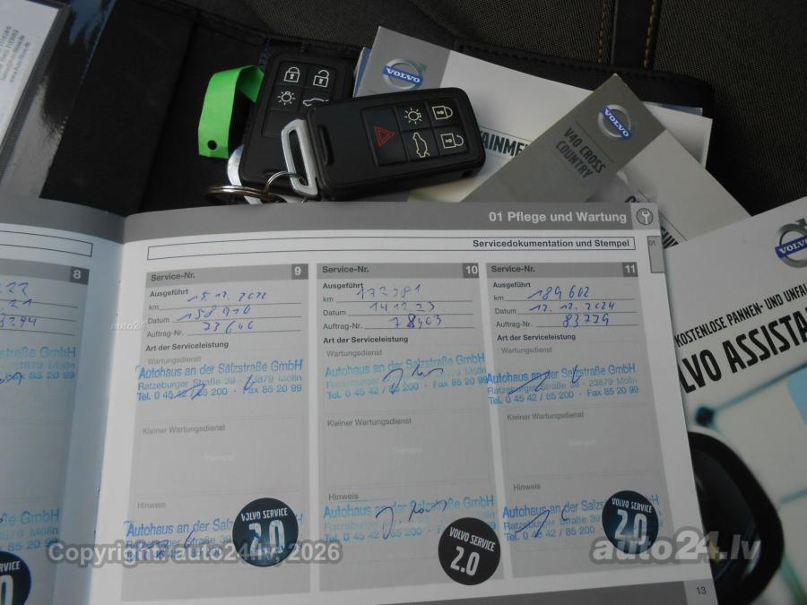 Pelēks Volvo V40 2013 Viljandi, ar dzinēja tilpumu 2.00 L un nobraukumu 213 tūkst. km par 8990 €, foto 19 vietnē AUTOMOTO.COM.LV