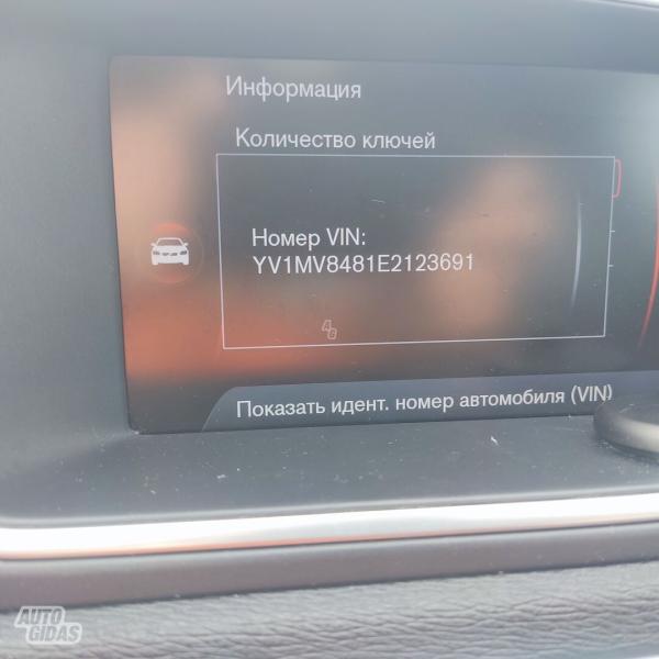 Volvo V40 2013 in Vilnius, with an engine capacity of 1.60 L and mileage of 270 thousand km for 5300 €, photo 10 on AUTOMOTO.COM.LV