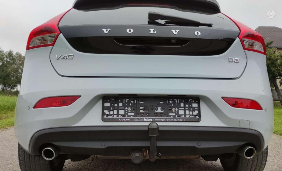 Volvo V40 2013 in Raseiniai, with an engine capacity of 2.00 L and mileage of 255 thousand km for 8750 €, photo 13 on AUTOMOTO.COM.LV