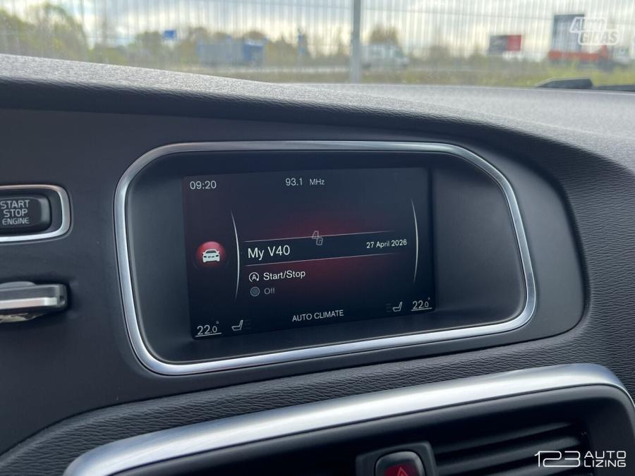 Volvo V40 2016 Tauragė, ar dzinēja tilpumu 2.00 L un nobraukumu 270 tūkst. km par 7300 €, foto 18 vietnē AUTOMOTO.COM.LV