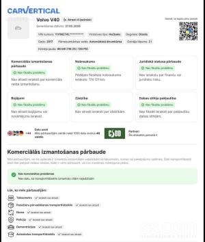 Volvo V40 2017 Jelgava, ar dzinēja tilpumu 2.00 L un nobraukumu 174 tūkst. km par 11890 €, foto 33 vietnē AUTOMOTO.COM.LV