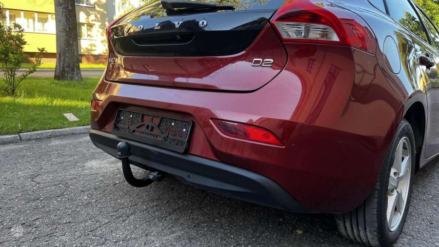 Sarkans Volvo V40 2013 Šilutė, ar dzinēja tilpumu 1.56 L un nobraukumu 259 tūkst. km par 4500 €, foto 11 vietnē AUTOMOTO.COM.LV