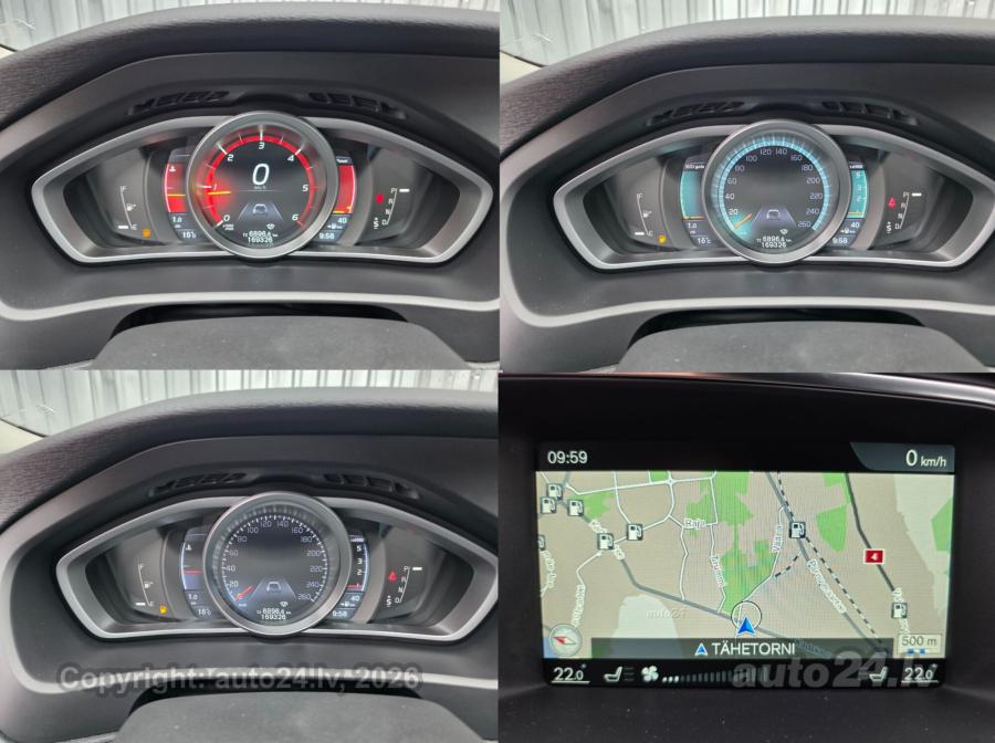 Red Volvo V40 2015 in Tallinn, with an engine capacity of 2.00 L and mileage of 169 thousand km for 9490 €, photo 19 on AUTOMOTO.COM.LV
