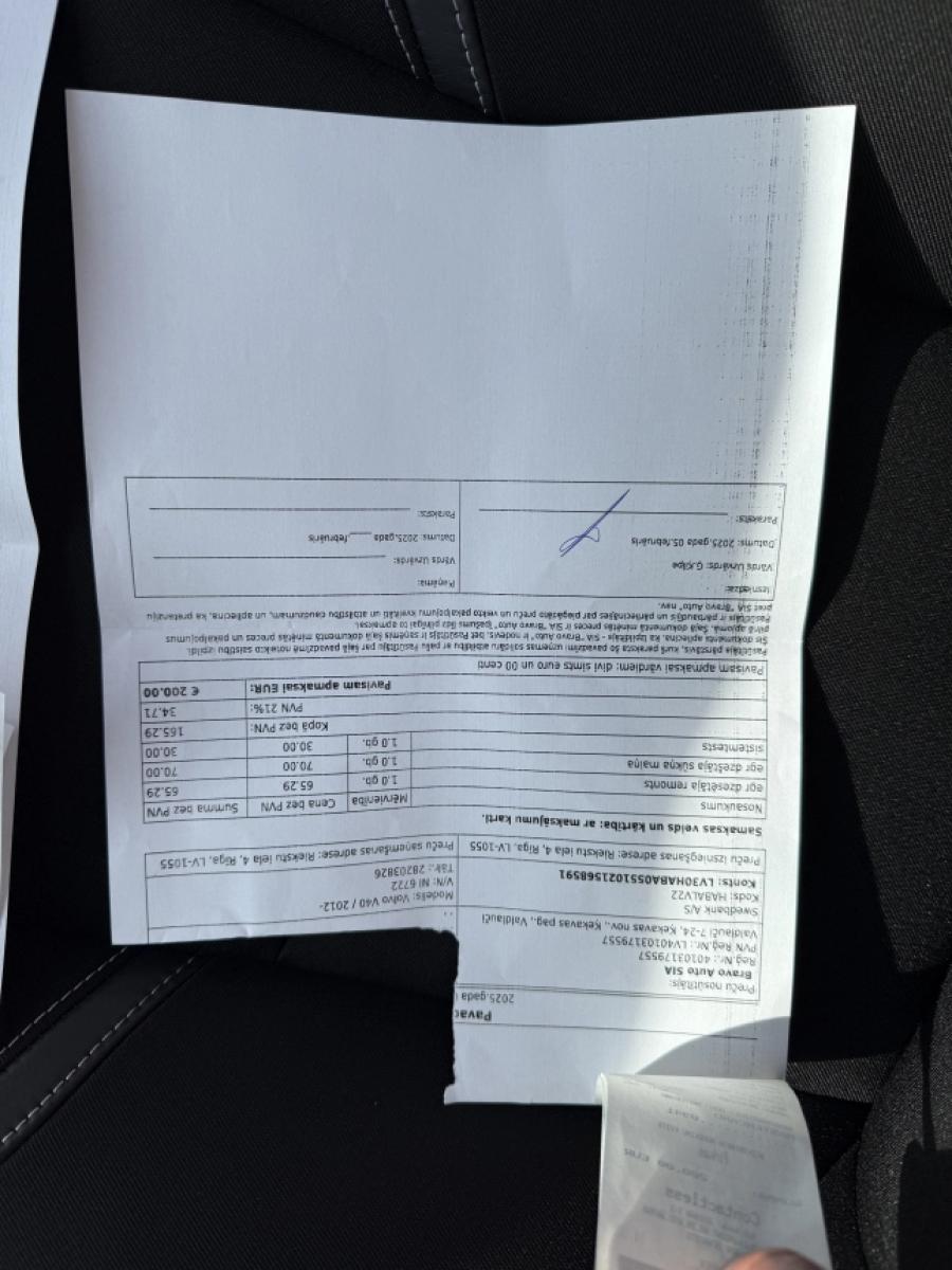 Красный Вольво В40 2015 в Рига, объемом двигателя 2.00 л и пробегом 260 тыс. км за 8950 €, фото 37 на AUTOMOTO.COM.LV