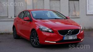 Red Volvo V40 2017 in Riga, with an engine capacity of 2.00 L and mileage of 184 thousand km for 7500 €, photo  on AUTOMOTO.COM.LV