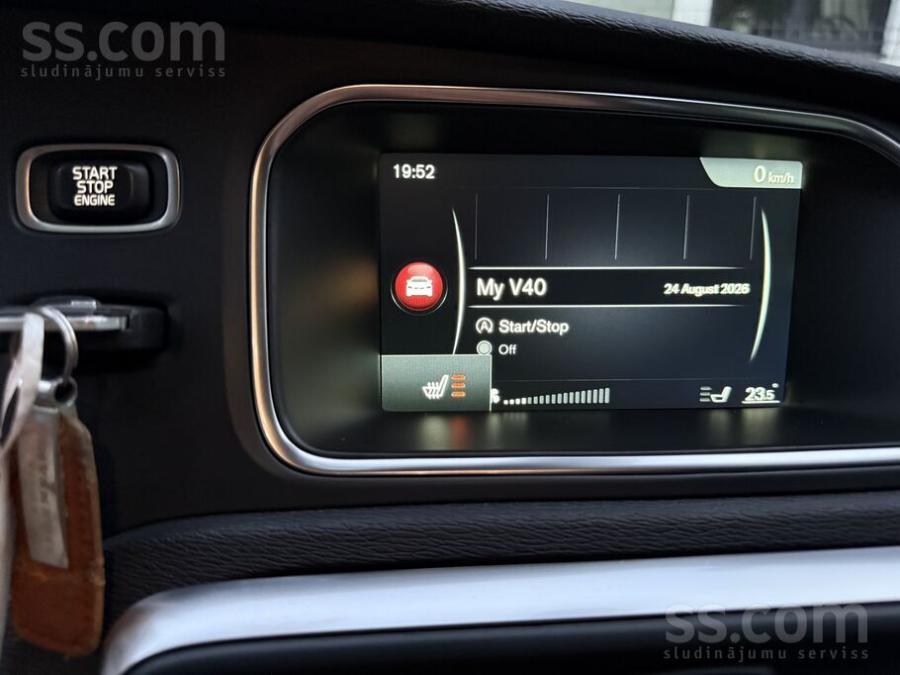 Sarkans Volvo V40 2017 Rīga, ar dzinēja tilpumu 2.00 L un nobraukumu 260 tūkst. km par 7980 €, foto 27 vietnē AUTOMOTO.COM.LV