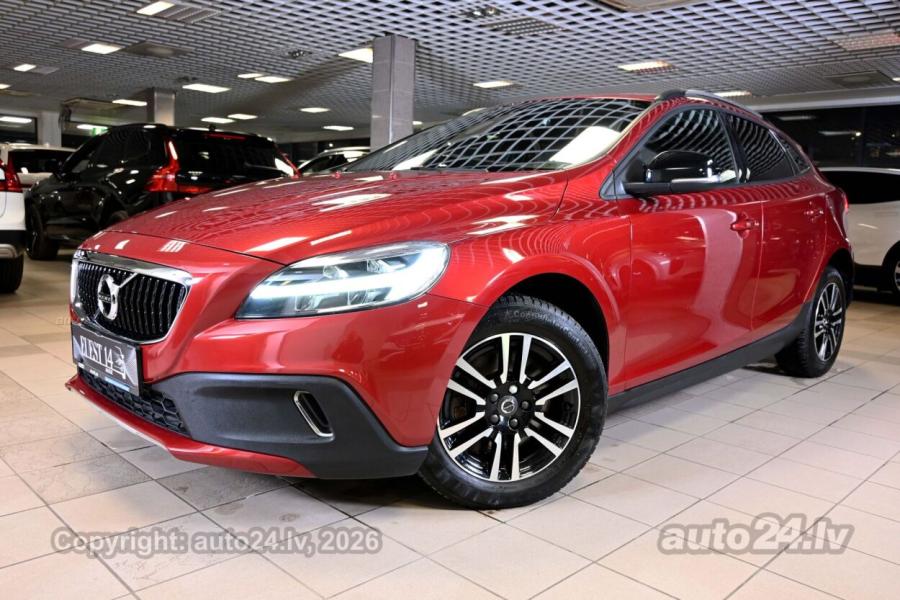Red Volvo V40 2018 in Tallinn, with an engine capacity of 2.00 L and mileage of 106 thousand km for 15990 €, photo 5 on AUTOMOTO.COM.LV
