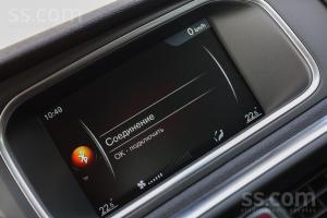 White Volvo V40 2014 in Riga, with an engine capacity of 1.60 L and mileage of 291 thousand km for 5995 €, photo 19 on AUTOMOTO.COM.LV
