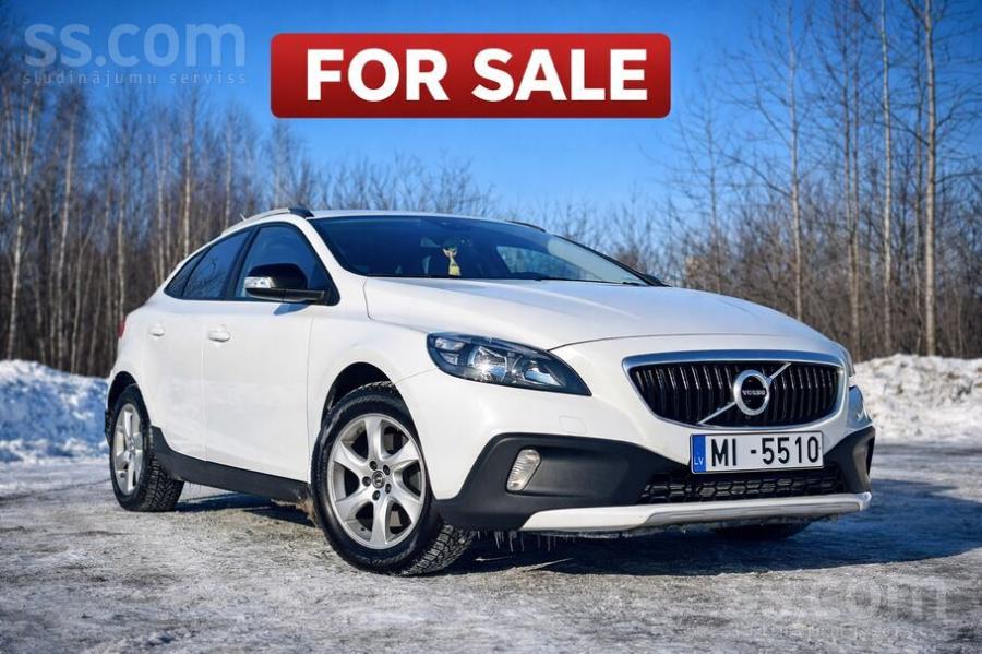 Balts Volvo V40 2016 Rīga, ar dzinēja tilpumu 2.00 L un nobraukumu 230 tūkst. km par 7750 €, foto 1 vietnē AUTOMOTO.COM.LV