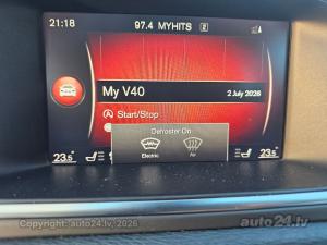 White Volvo V40 2017 in Paide, with an engine capacity of 2.00 L and mileage of 247 thousand km for 9350 €, photo 13 on AUTOMOTO.COM.LV