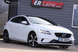 White Volvo V40 2019 in Aizkraukle, with an engine capacity of 1.50 L and mileage of 193 thousand km for 13800 €, photo 1 on AUTOMOTO.COM.LV
