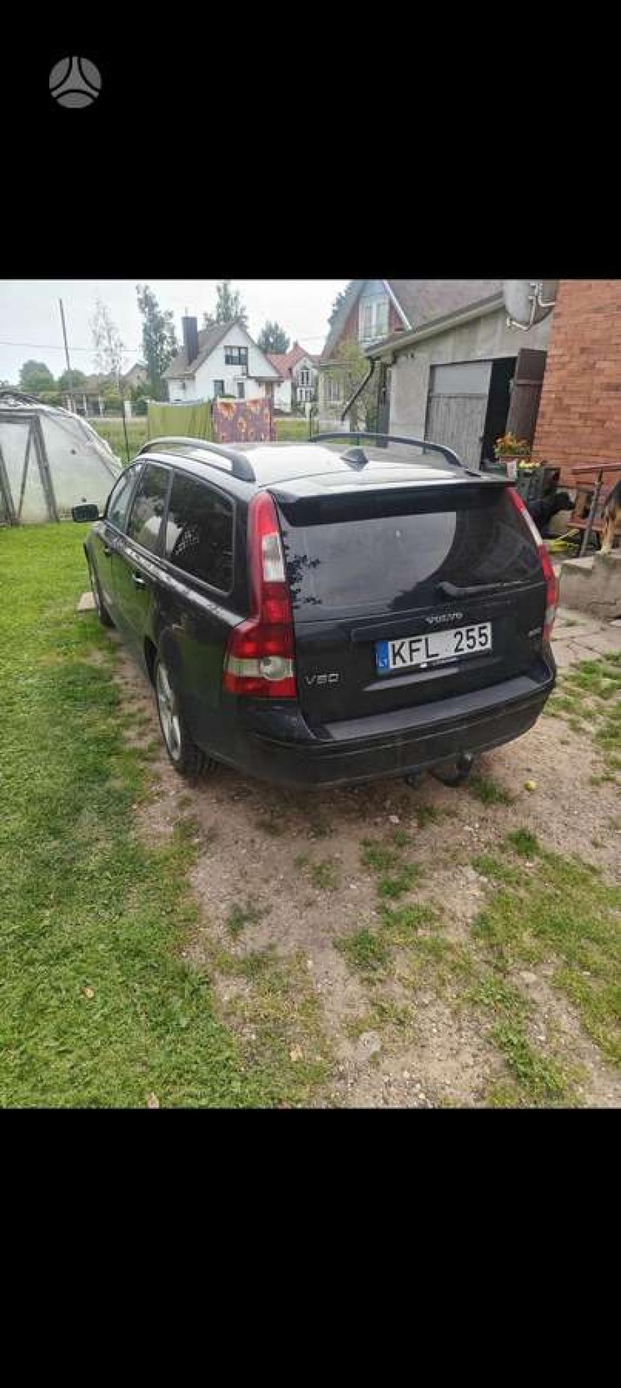 Melns Volvo V50 2005 Viļņa, ar dzinēja tilpumu 2.00 L un nobraukumu 393 tūkst. km par 1700 €, foto 4 vietnē AUTOMOTO.COM.LV
