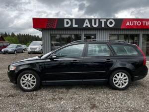 Black Volvo V50 2008 in Valmiera, with an engine capacity of 2.00 L and mileage of 0 thousand km for 3770 €, photo 2 on AUTOMOTO.COM.LV