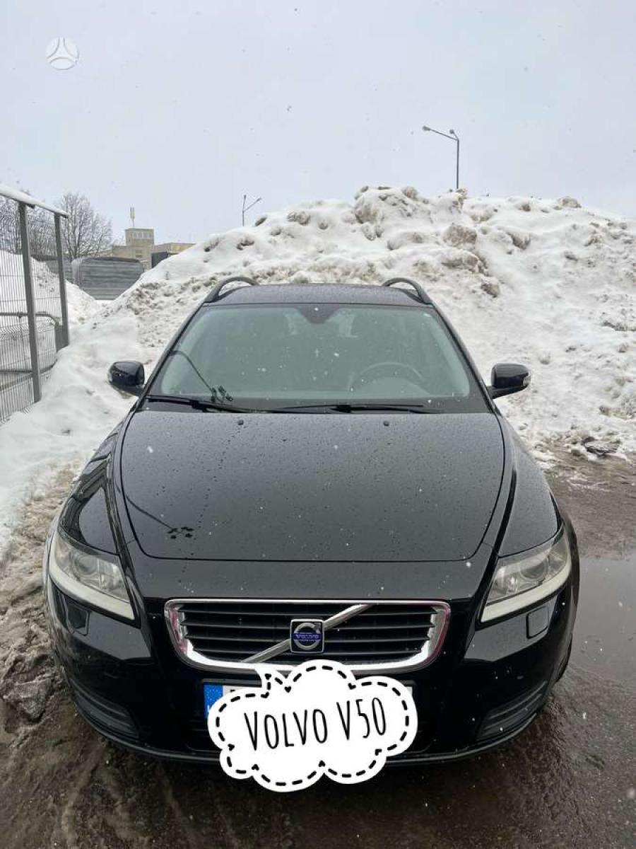 Melns Volvo V50 2008 Klaipėda, ar dzinēja tilpumu 1.80 L un nobraukumu 3 tūkst. km par 2800 €, foto 2 vietnē AUTOMOTO.COM.LV