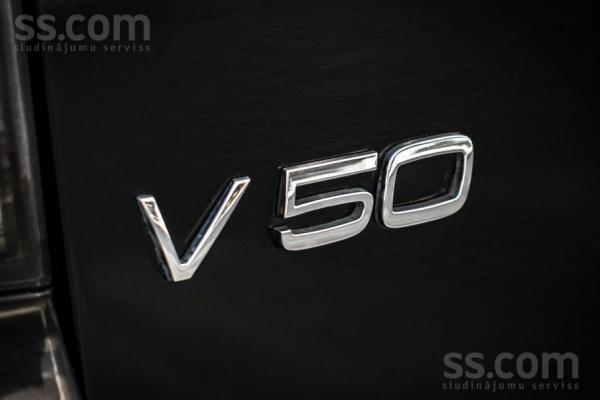 Black Volvo V50 2008 in Riga, with an engine capacity of 2.00 L and mileage of 0 thousand km for 3950 €, photo 7 on AUTOMOTO.COM.LV