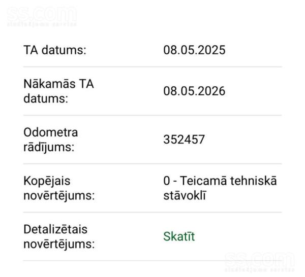 Black Volvo V50 2008 in Jelgava, with an engine capacity of 2.40 L and mileage of 355 thousand km for 2200 €, photo 7 on AUTOMOTO.COM.LV