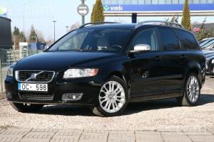 Черный Вольво В50 2008 в Тукумс, объемом двигателя 2.00 л и пробегом 357 тыс. км за 4990 €, фото 1 на AUTOMOTO.COM.LV
