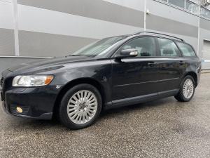 Black Volvo V50 2008 in Vilnius, with an engine capacity of 2.00 L and mileage of 0 thousand km for 1750 €, photo  on AUTOMOTO.COM.LV