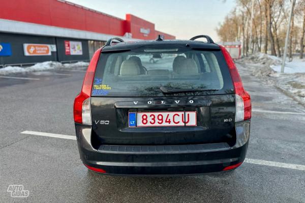 Melns Volvo V50 2009 Kauņa, ar dzinēja tilpumu 1.60 L un nobraukumu 337 tūkst. km par 2650 €, foto 6 vietnē AUTOMOTO.COM.LV