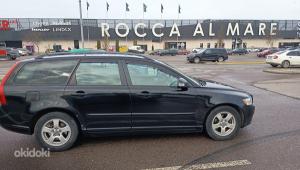 Black Volvo V50 2009 in Tallinn, with an engine capacity of 1.60 L and mileage of 338 thousand km for 2200 €, photo 8 on AUTOMOTO.COM.LV