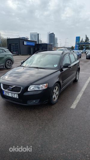 Black Volvo V50 2009 in Tallinn, with an engine capacity of 1.60 L and mileage of 338 thousand km for 2200 €, photo 11 on AUTOMOTO.COM.LV