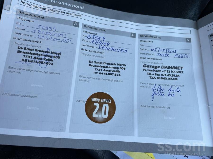 Черный Вольво В50 2010 в Рига, объемом двигателя 1.60 л и пробегом 282 тыс. км за 3300 €, фото 30 на AUTOMOTO.COM.LV