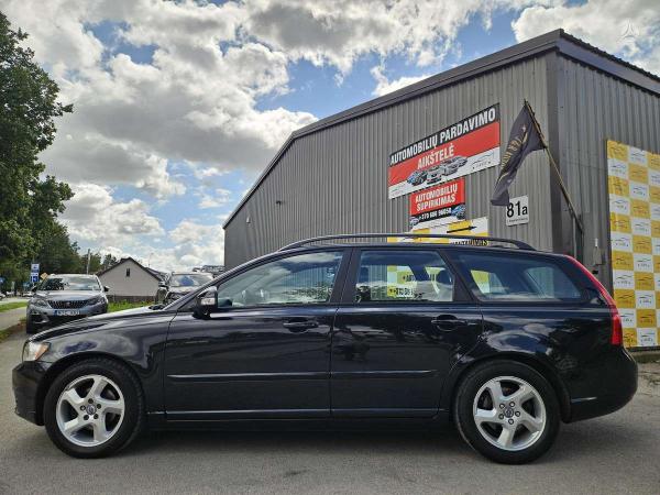 Black Volvo V50 2010 in Siauliai, with an engine capacity of 1.56 L and mileage of 207 thousand km for 3550 €, photo 9 on AUTOMOTO.COM.LV