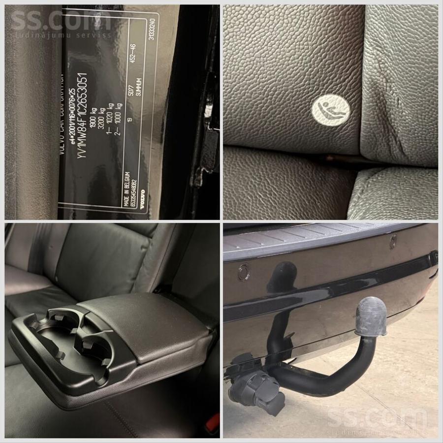 Black Volvo V50 2011 in Jurmala, with an engine capacity of 1.60 L and mileage of 325 thousand km for 4750 €, photo 28 on AUTOMOTO.COM.LV