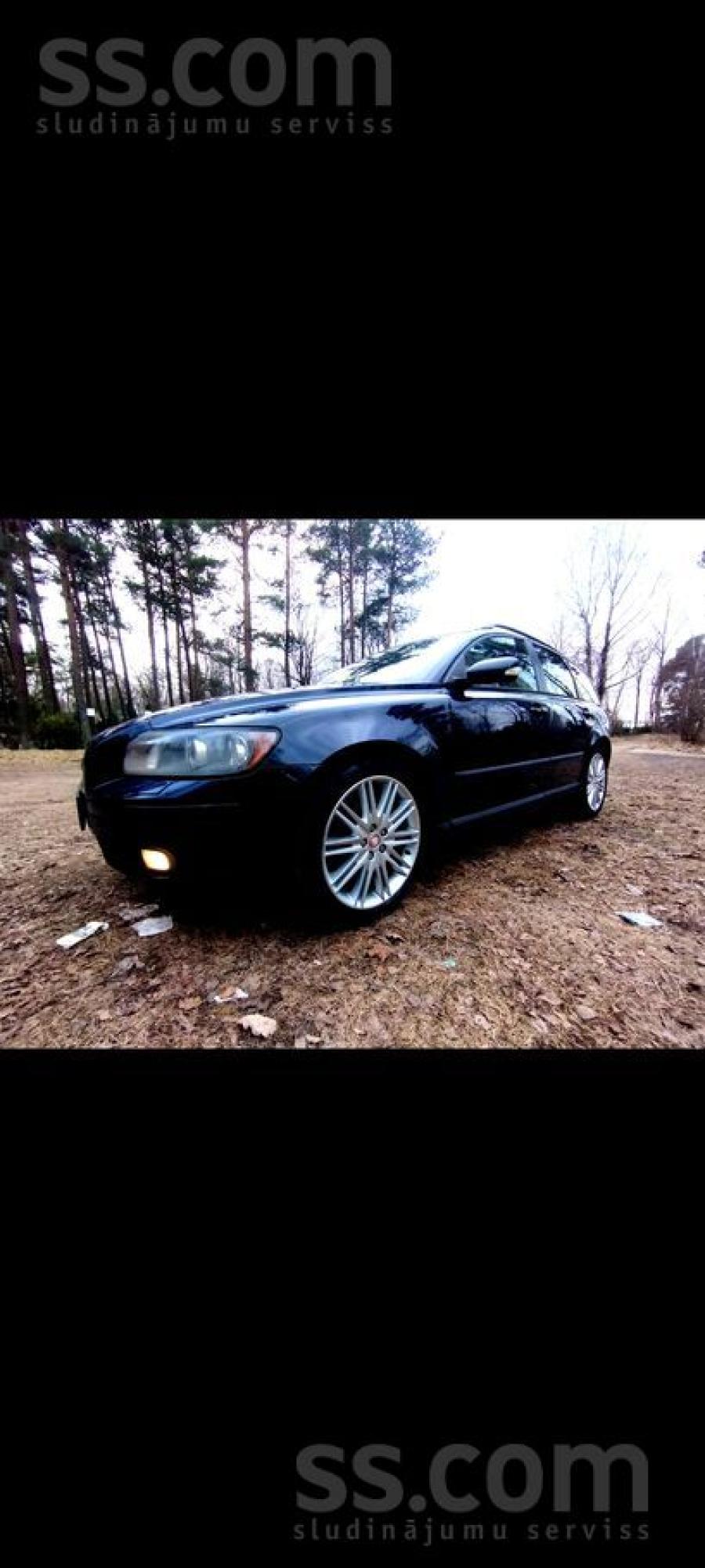 Blue Volvo V50 2005 in Riga, with an engine capacity of 2.00 L and mileage of 345 thousand km for 1800 €, photo 1 on AUTOMOTO.COM.LV