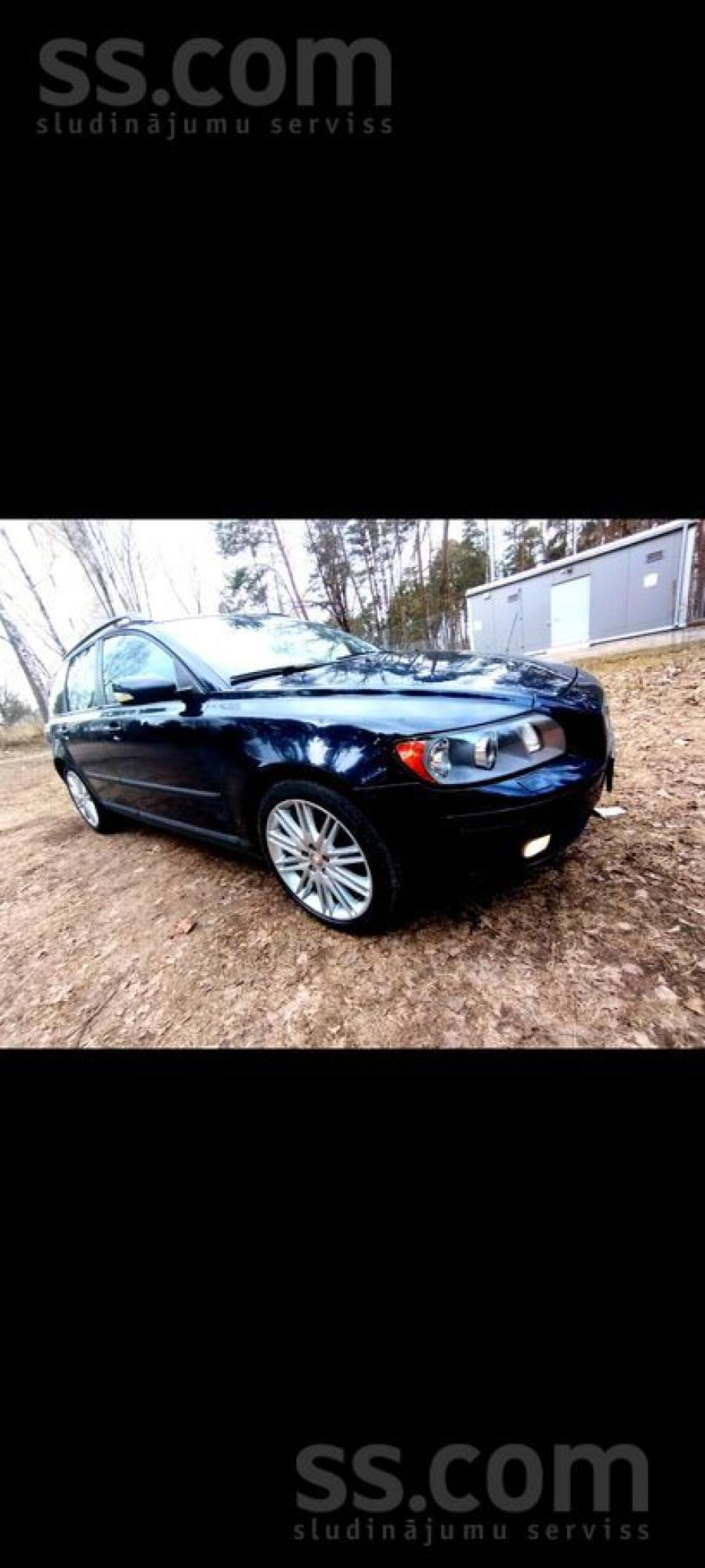 Blue Volvo V50 2005 in Riga, with an engine capacity of 2.00 L and mileage of 345 thousand km for 1800 €, photo 3 on AUTOMOTO.COM.LV